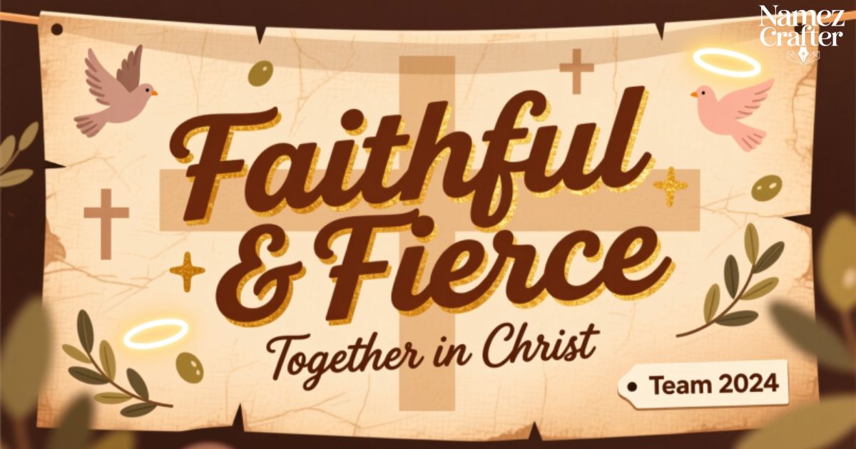 900+ Christian Team Names Strong & Spiritual Ideas