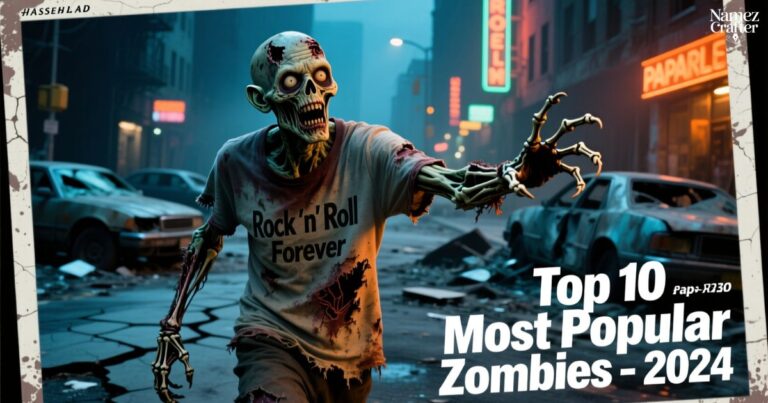 600+ Names That Mean Zombie: Male, Female & Cool Ideas