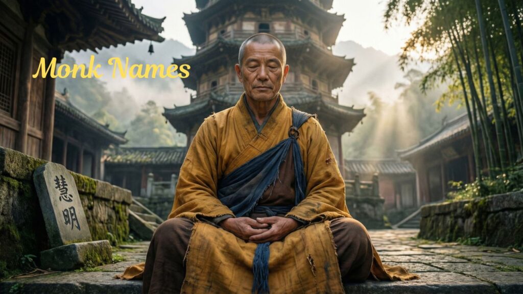 560+ Funny Monk Names: Cool, Male, Female